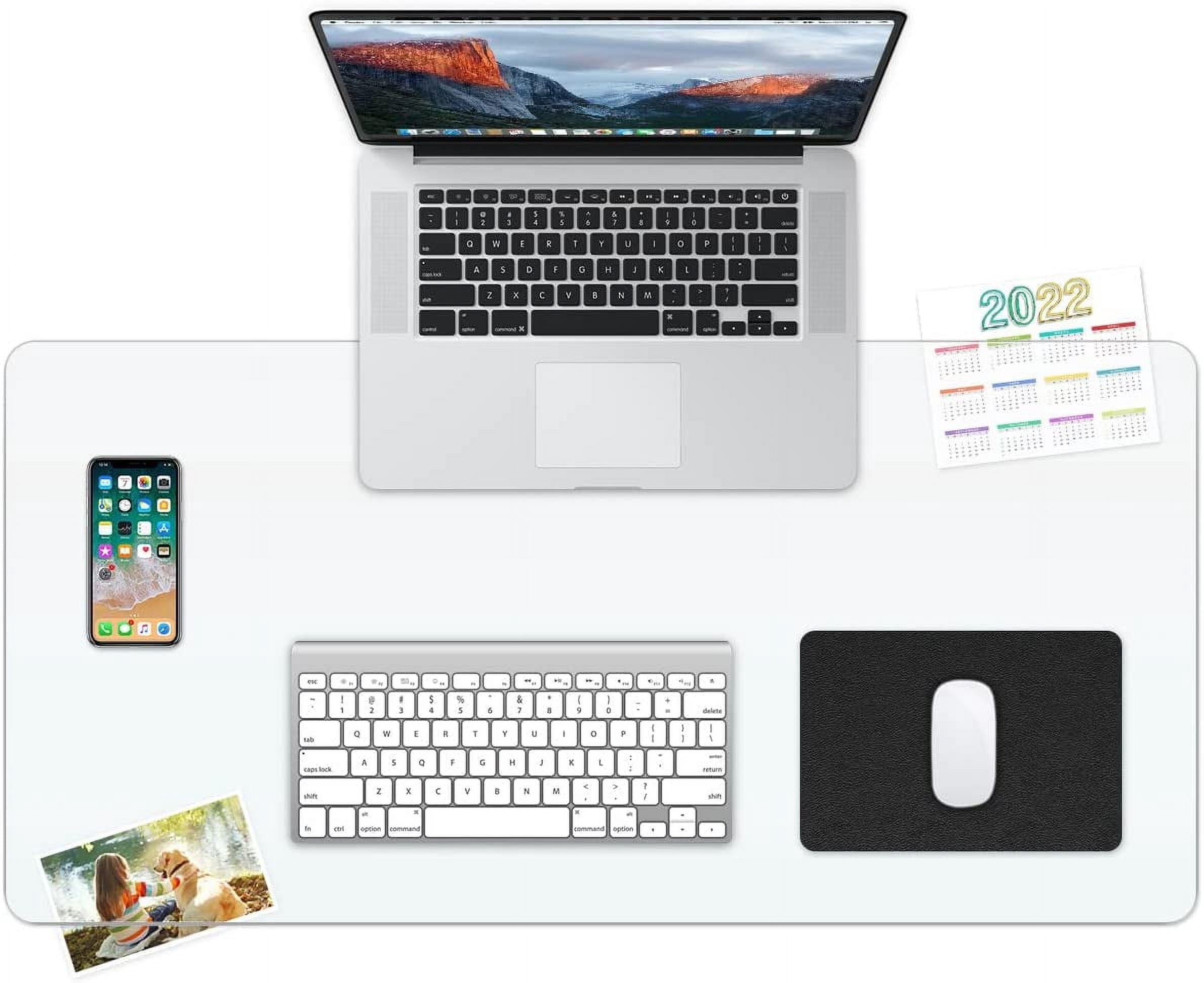 Clear Desk Pad Protector 24'' x 36'' Large Transparent Office Mat ...