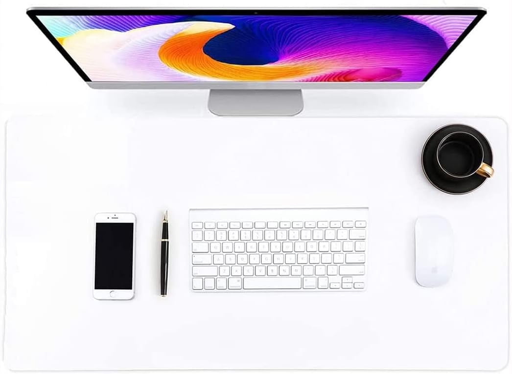 Clear Desk Pad,Transparent Desk Mat,PVC Round Edge Table Cover,Large ...