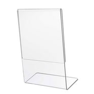 Deflecto Classic Image Stand-Up Double-Sided Sign Holder, Plastic, 8 1 ...
