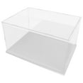 Acrylic Clear Display Case for Dolls and Crafts Storage Box Transparent ...