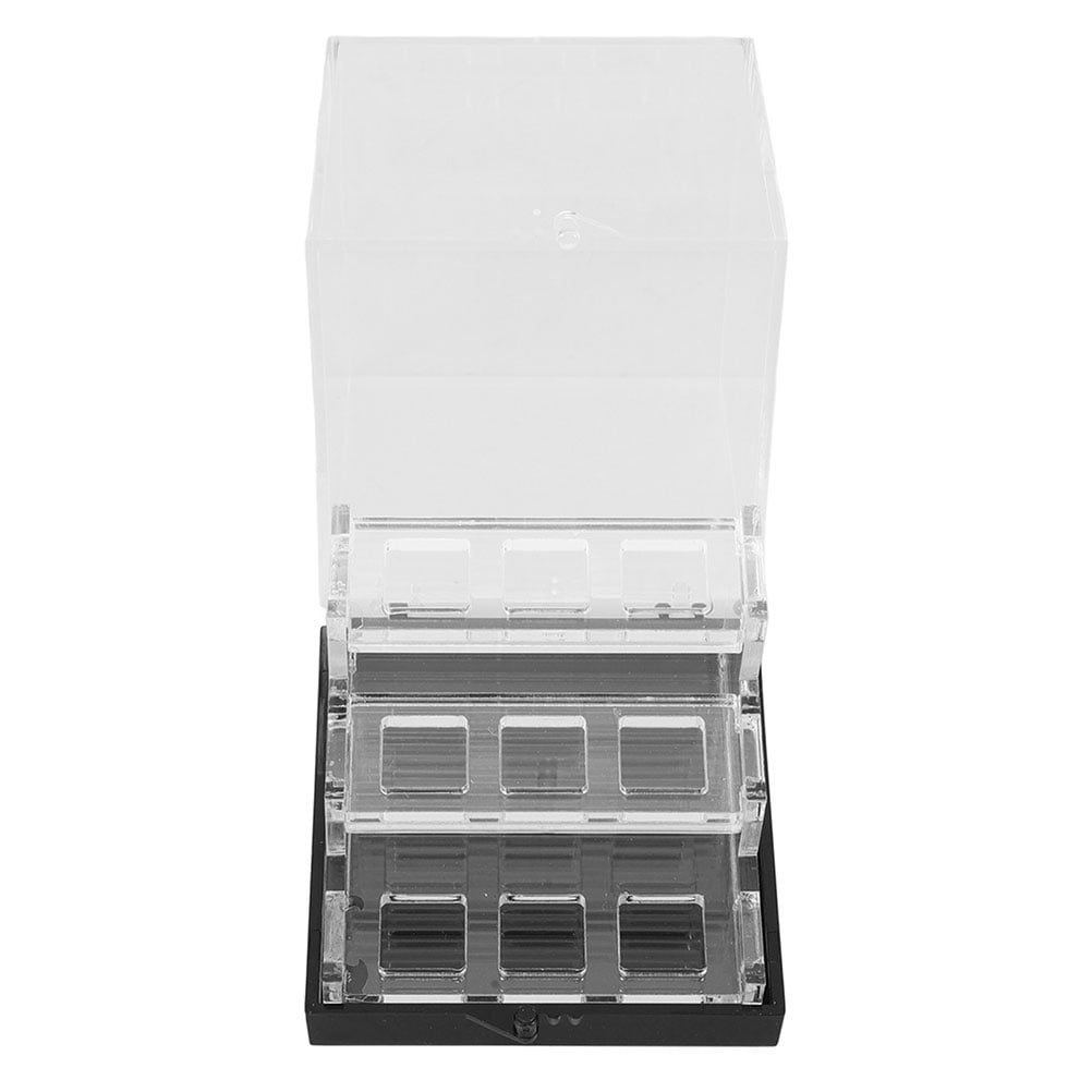 Black Acrylic Display Box for Storage Use Clear and Craft Showcase with ...