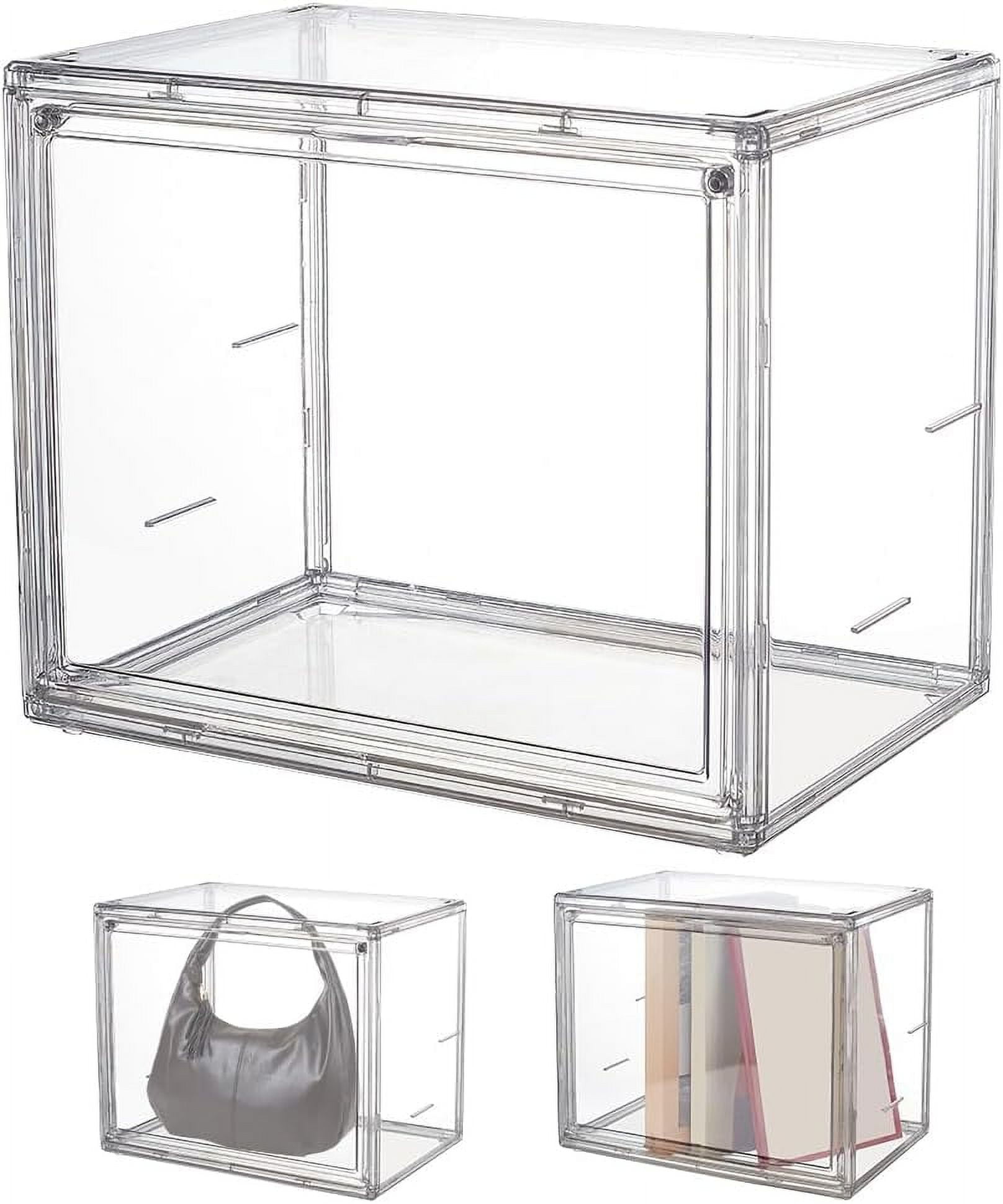 Clear Display Case Acrylic Box No Steps Whole Scene Riser Display ...