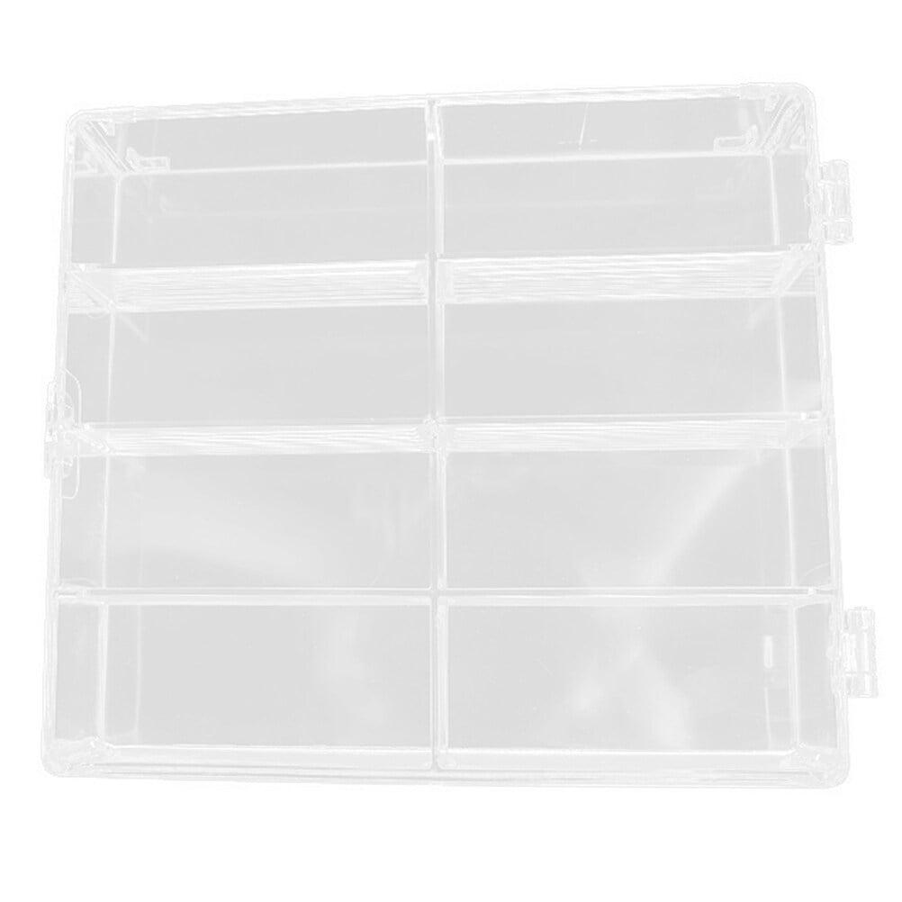 Clear Display Case Rock Collection Storage Container Action Figure ...