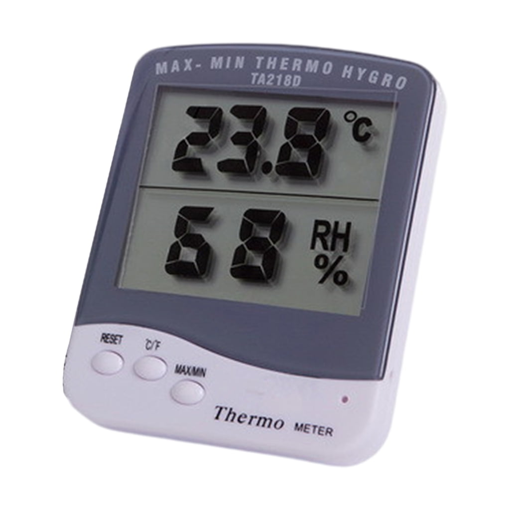 Clear Display Digital Humidity Meter Thermometers Indoor Climate ...