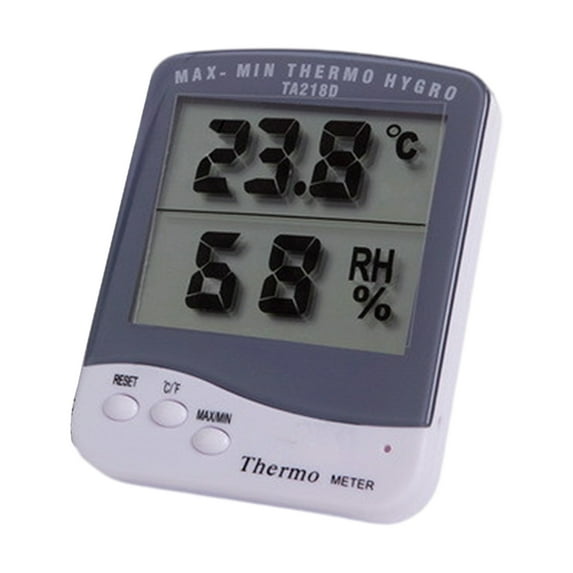 Clear Display Digital Humidity Meter Thermometers Indoor Climate ...