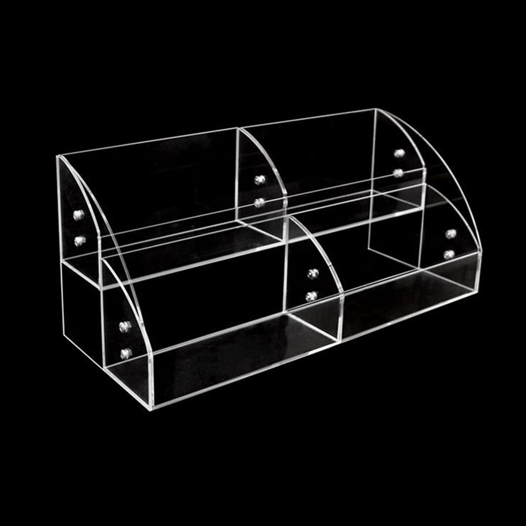Clear Display Risers Stand 1 2 3 Tiers Acrylic Display Shelf Stand with ...