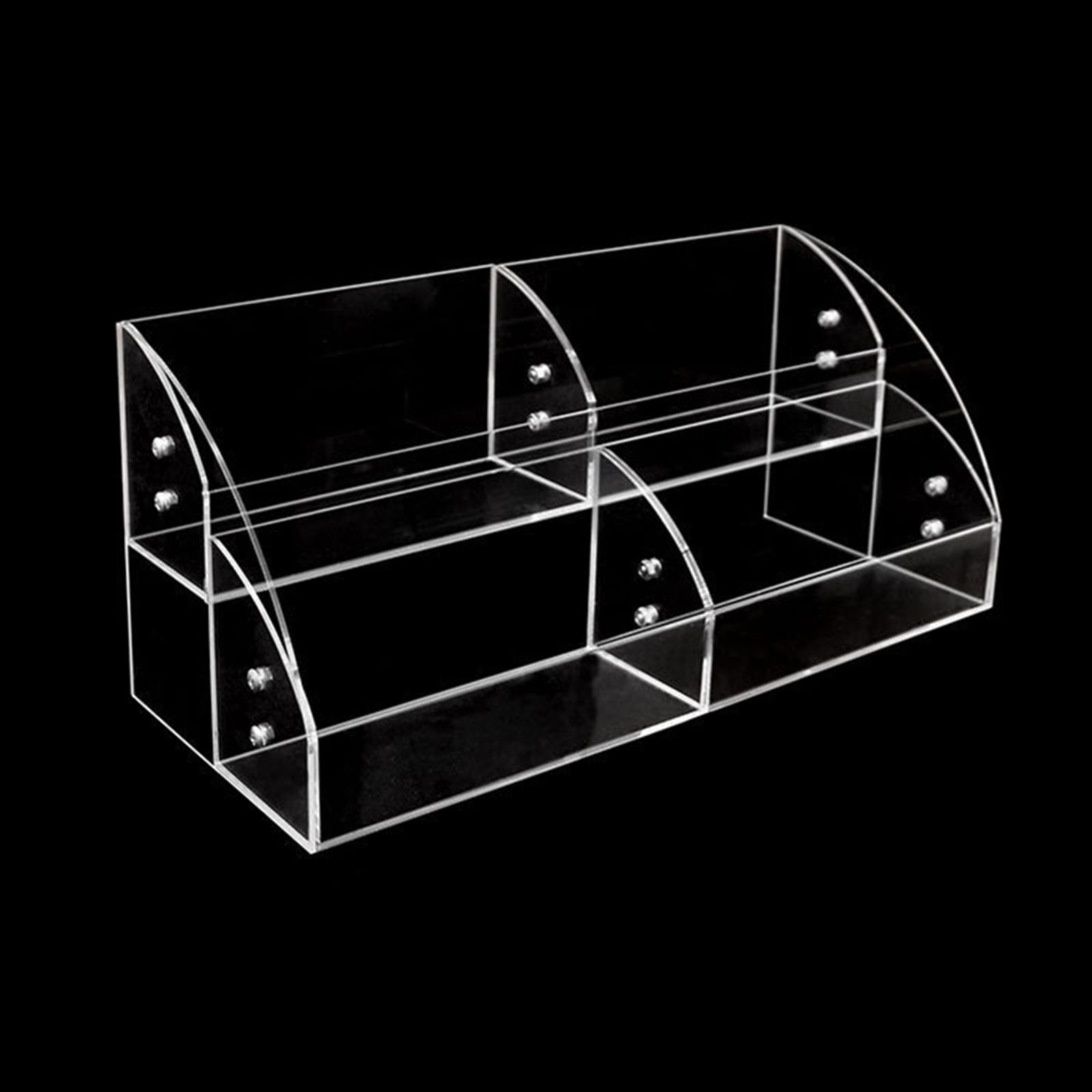 Clear Display Stand 1 2 3 Tiers Acrylic Display Risers Shelf Cupcakes ...