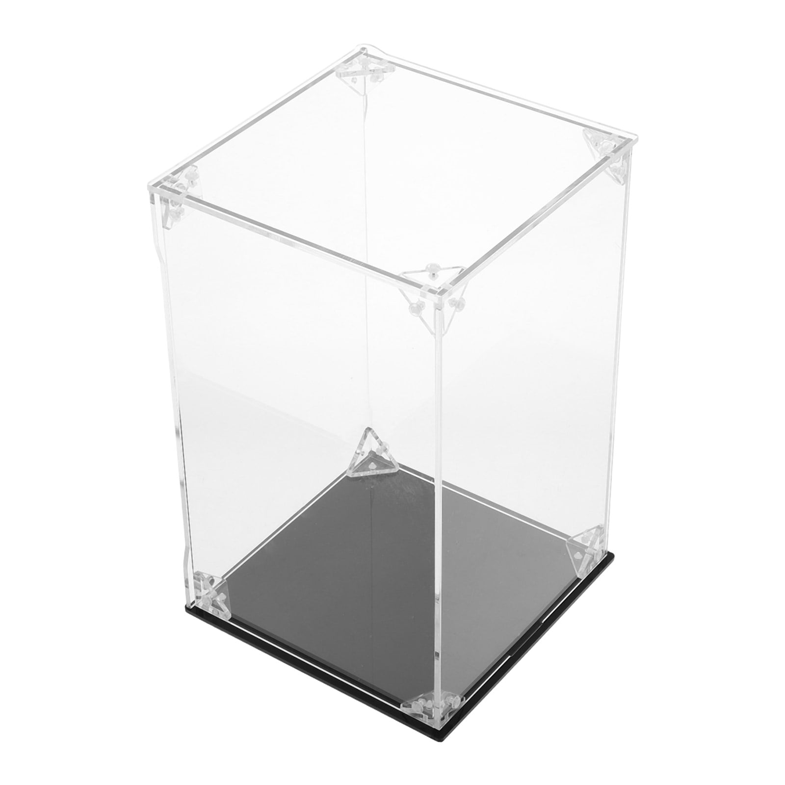 Clear Display Storage Action Figure Case Mini Truck Decor Black ...