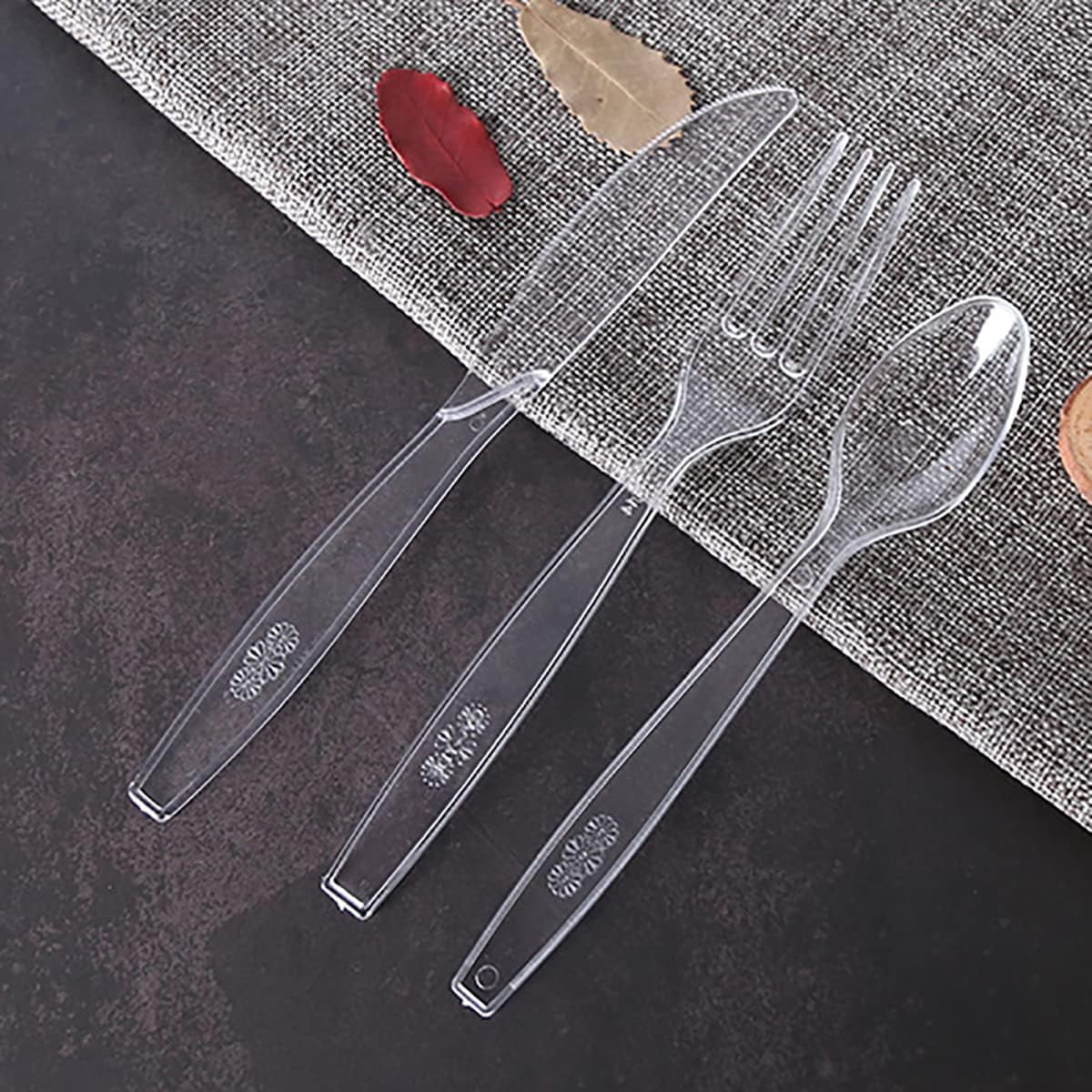 Clear Disposable Plastic Forks, Heavy Weight Disposable Forks Plastic ...