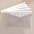 Clear Document Folders Transparent Filing Envelopes Waterproof Plastic Envelopes File Holder ...