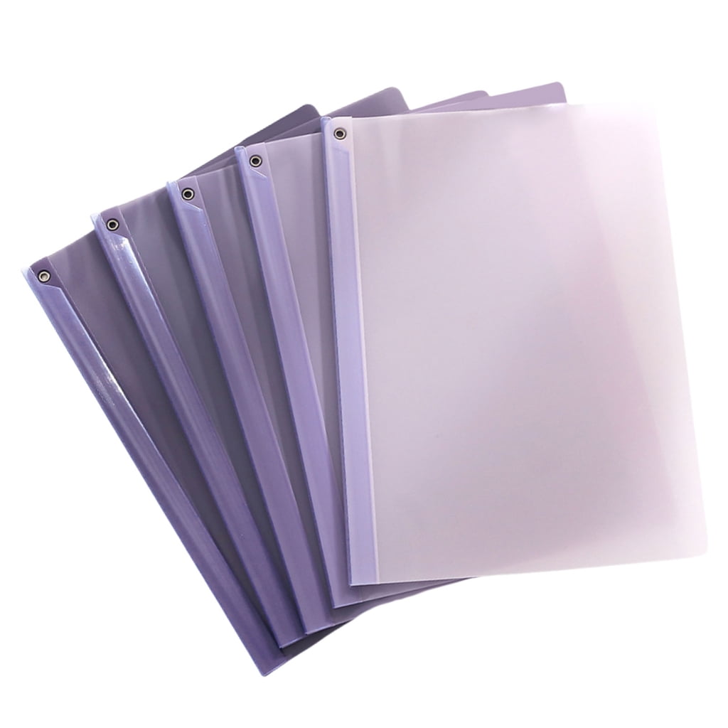 Clear Document Organizers Filing Folder with Long Clamp Presentation ...