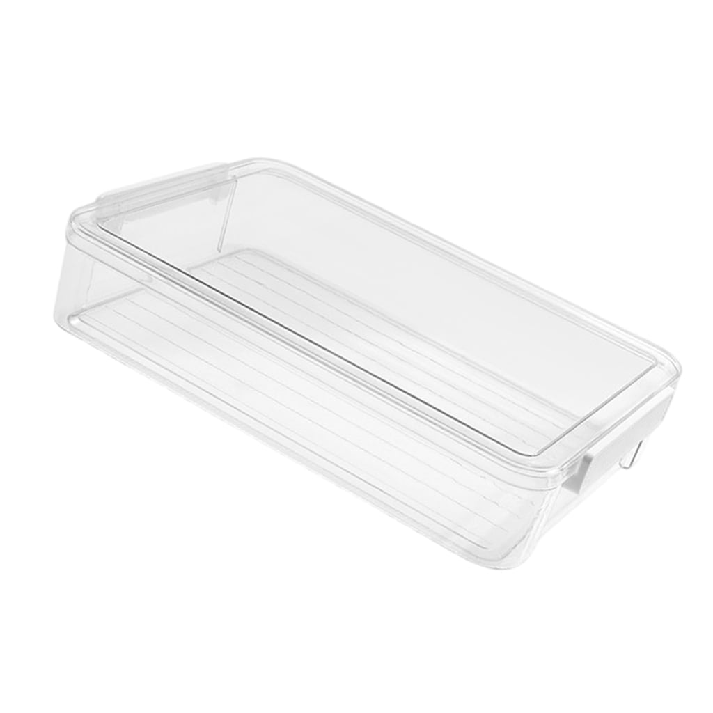 Clear Document Storage Box Stackable Filing Containers Paper Storage ...