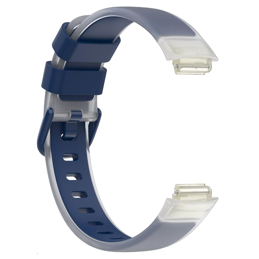 Clear Double Color Silicone Straps Replacement Easy installs for Watch ...