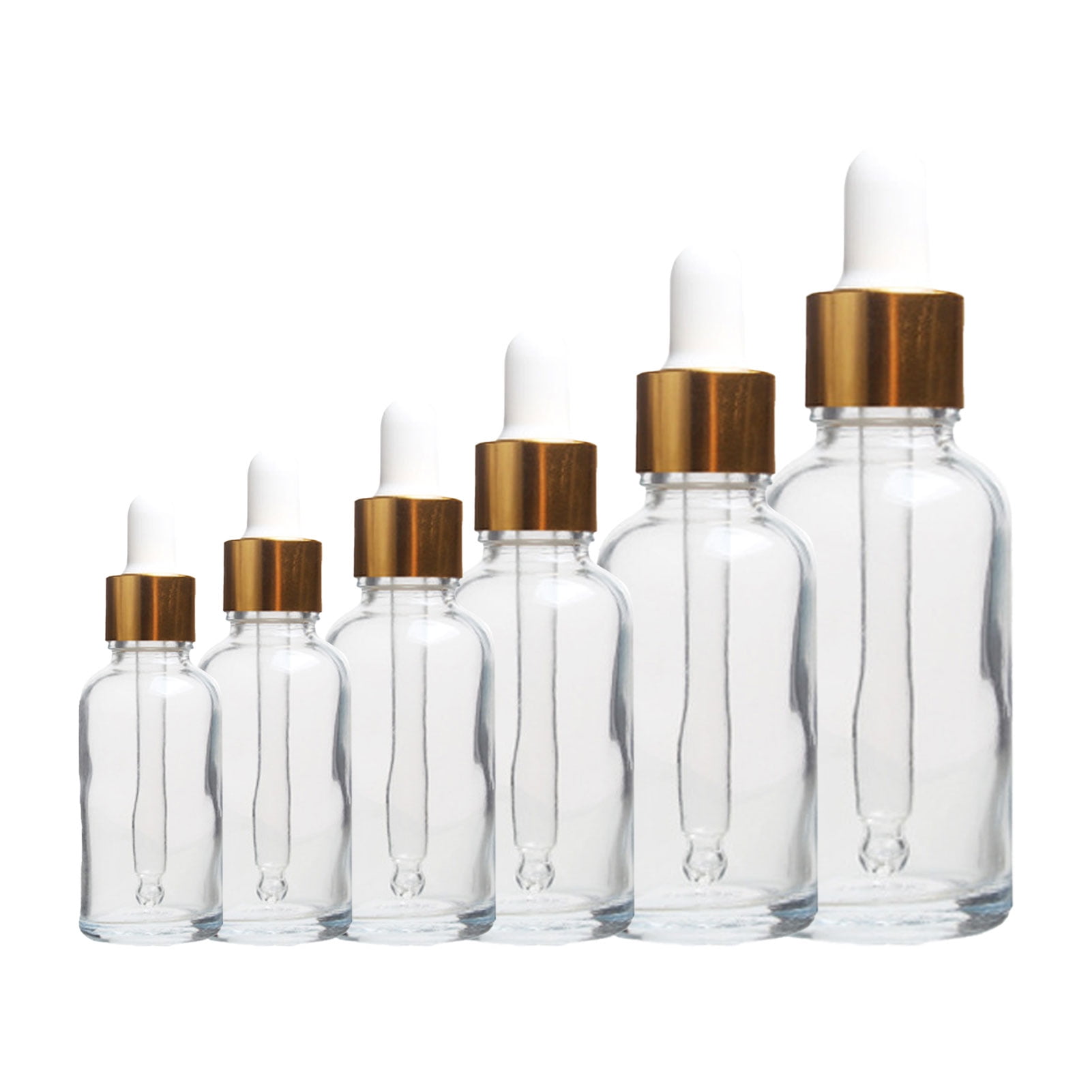 Clear Dropper Bottle Glass Essential Oil Liquid Aromatherapy Perfume ...