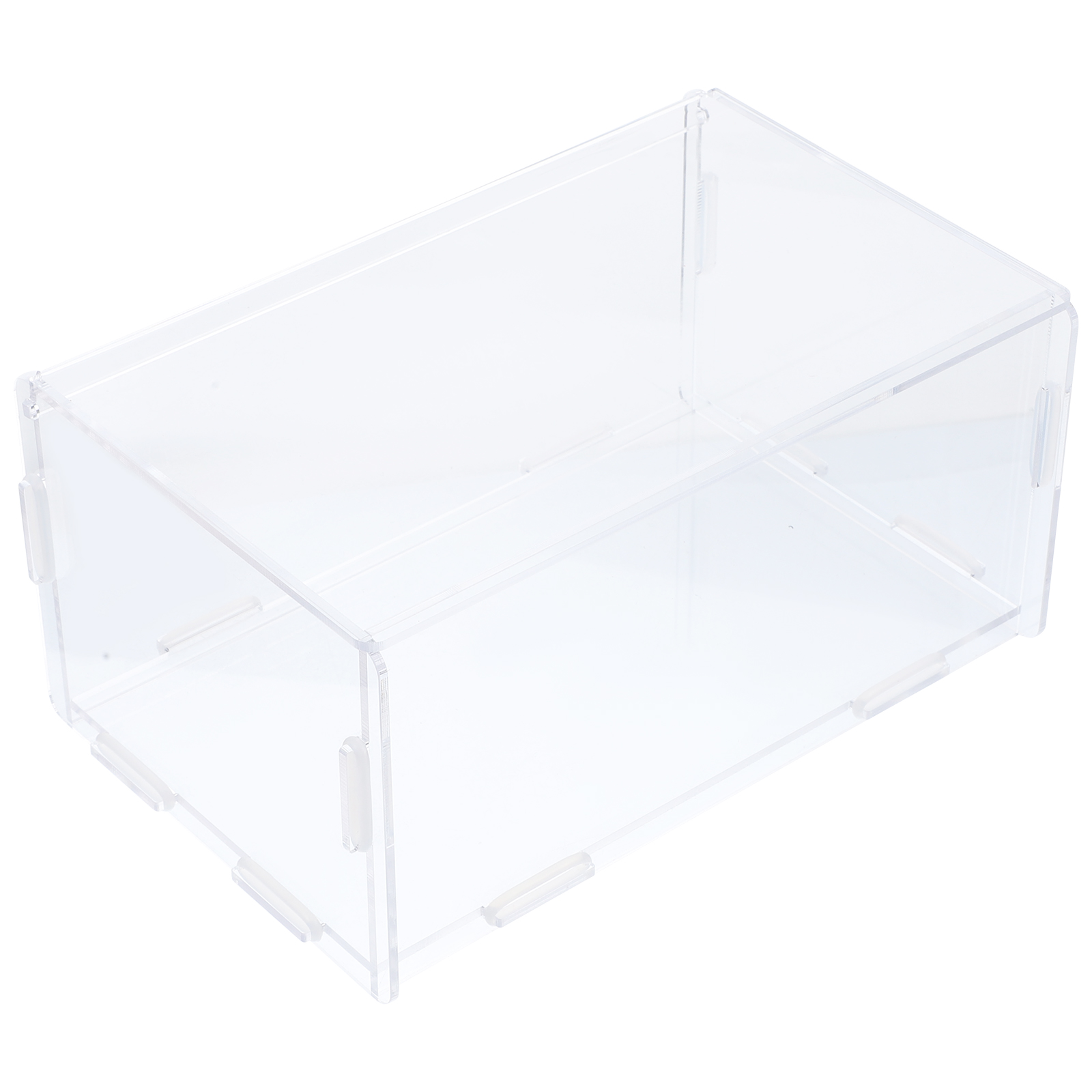 Clear Dryer Sheets Container Flip-open Storage Box Acrylic Mask Storage ...