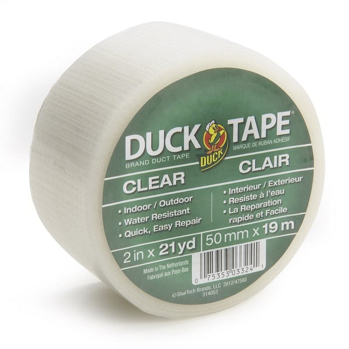 Clear Duck brand Duct Tape 2 inch x 21 yds - Walmart.com