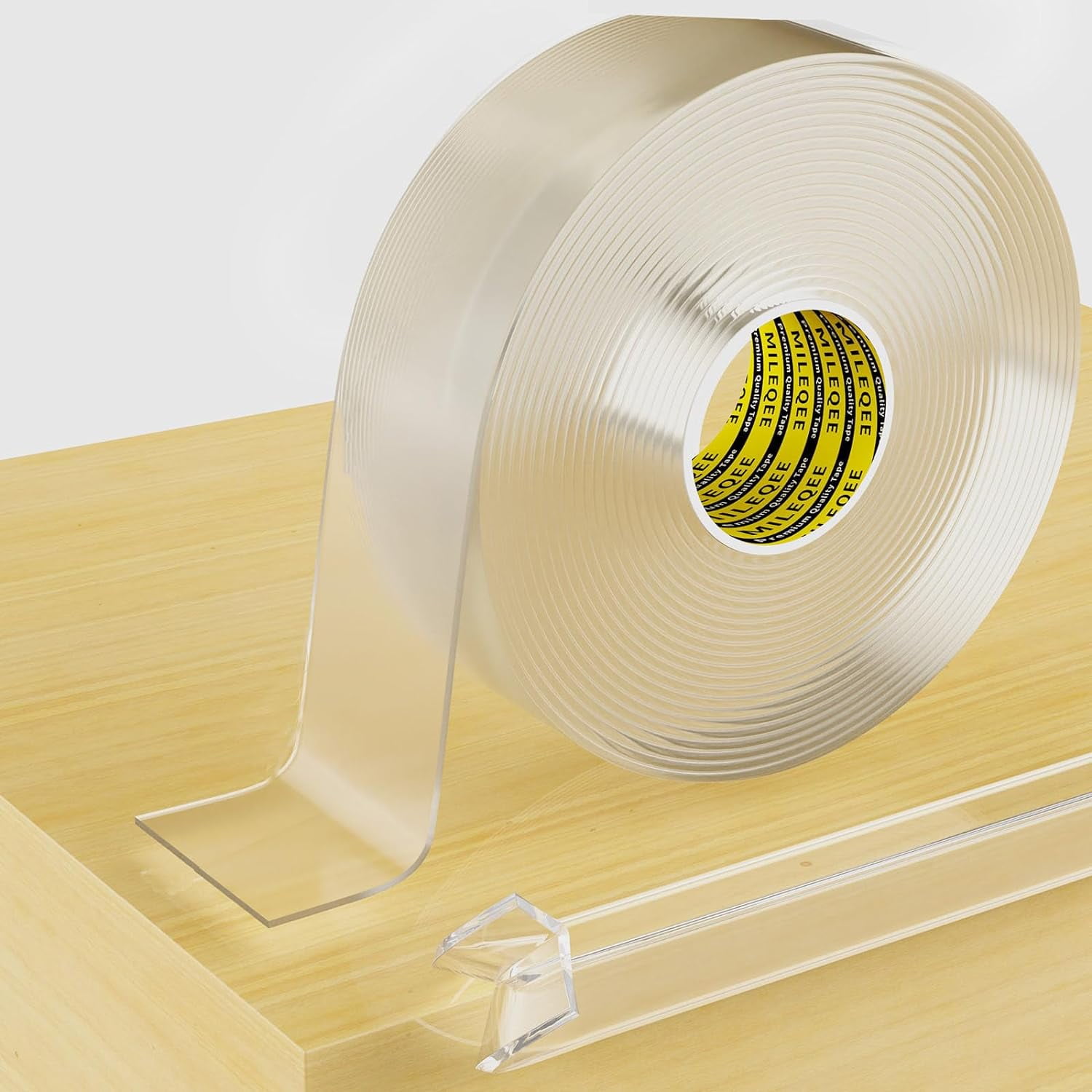 Clear Edge Protector Strip, 1.18in x 16.4FT, Sharp Edge Wrap Cover Tape ...