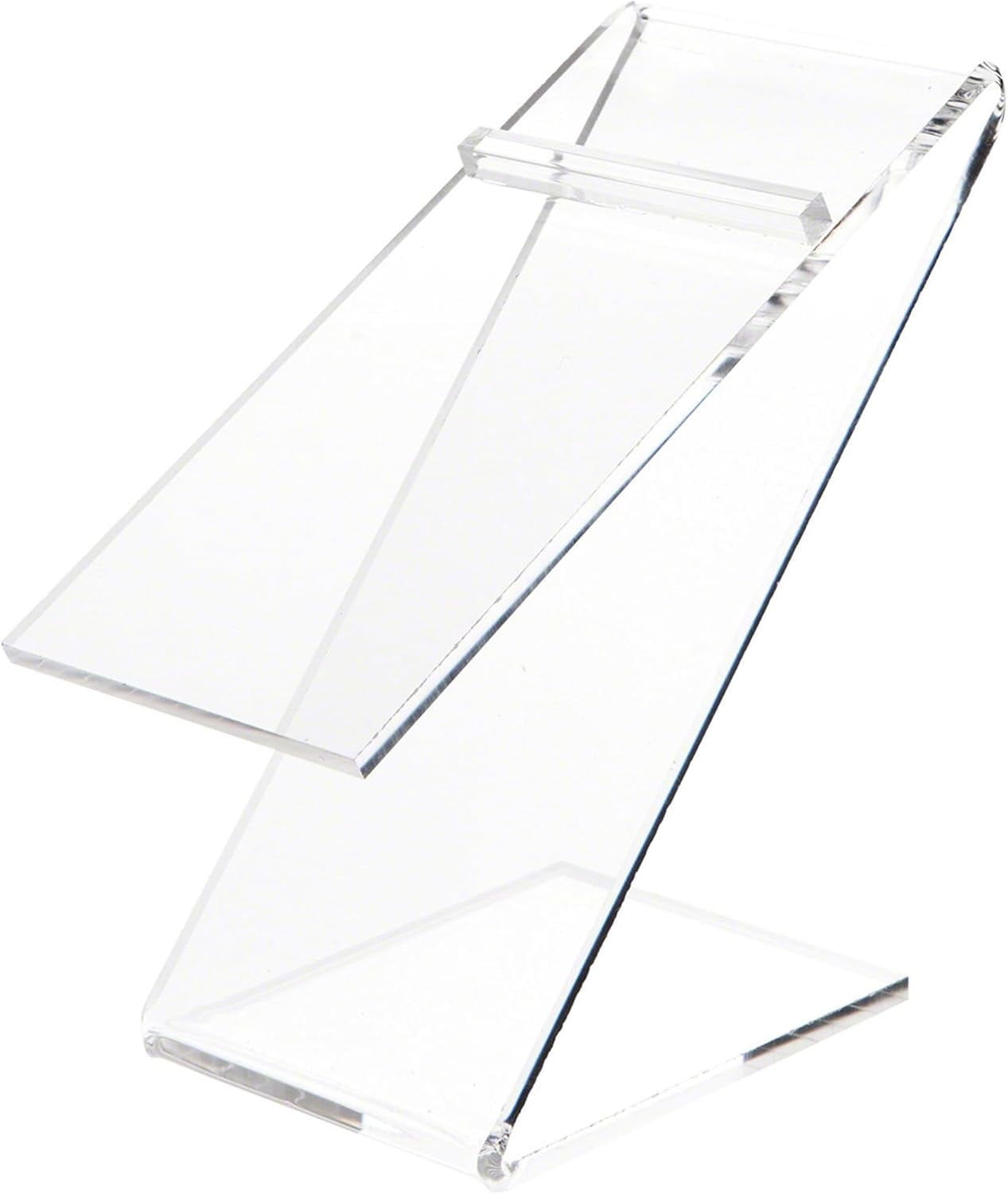 Clear Elevated Heel Z Shoe Display Riser, 3" W x 6" D x 6.75" H ...