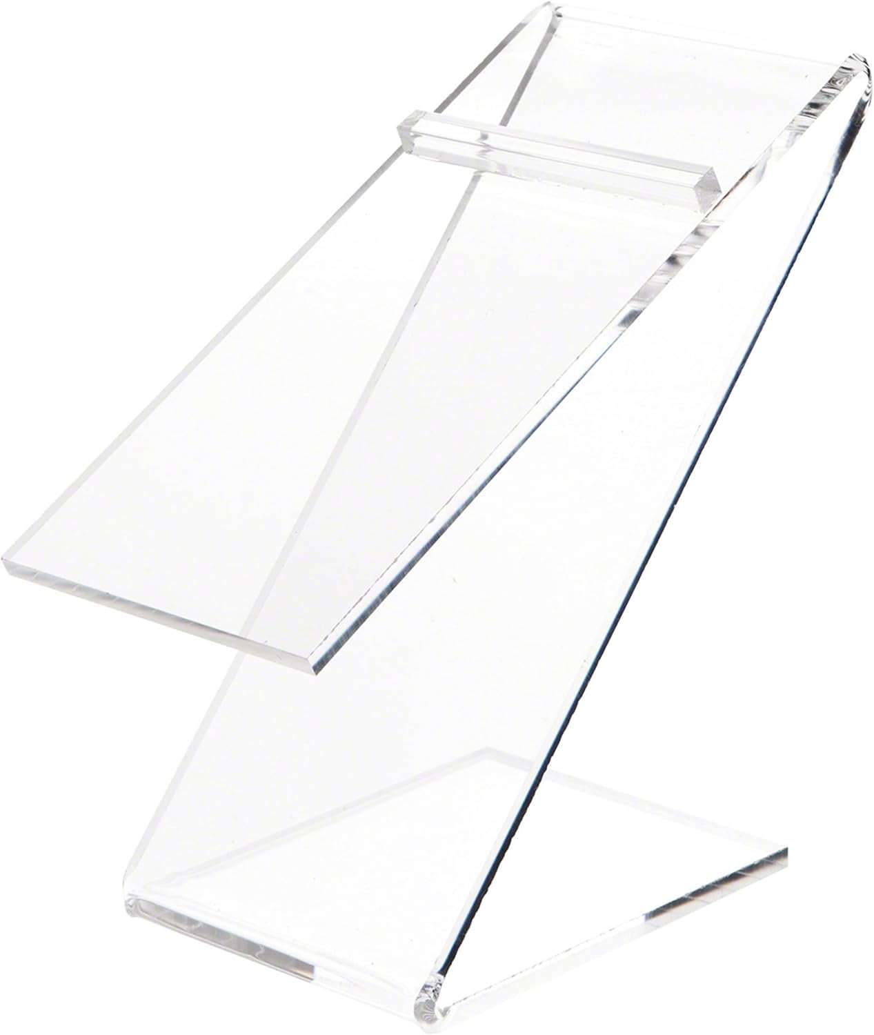 Clear Elevated Heel Z Shoe Display Riser, 3" W x 6" D x 6.75" H ...