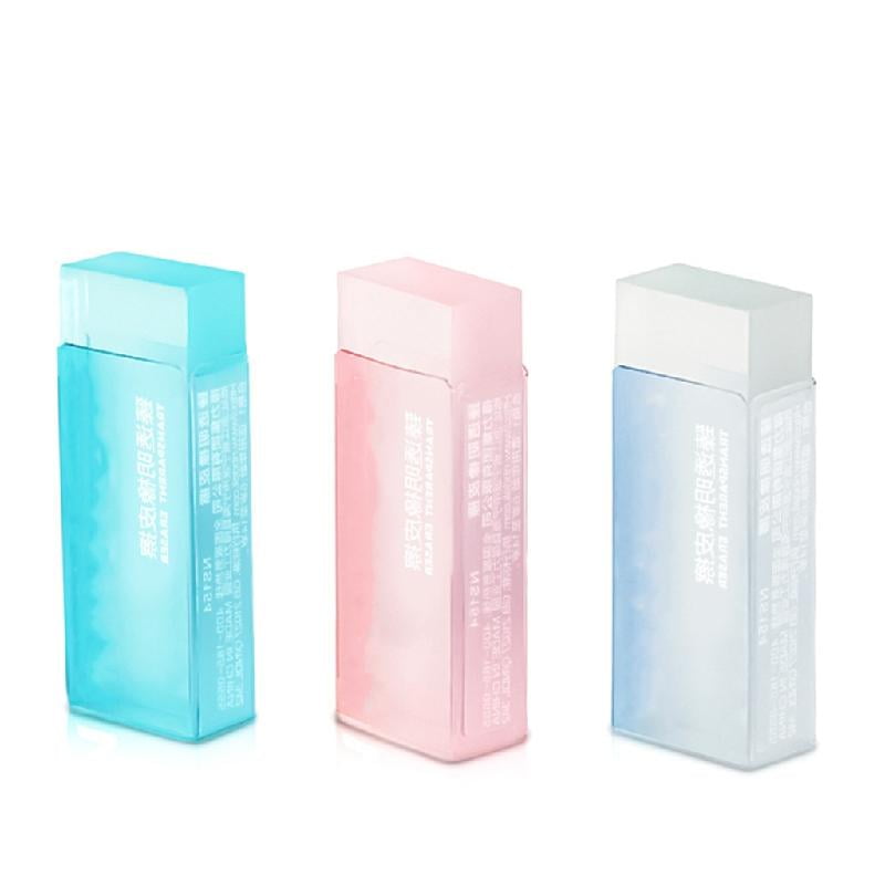 Clear Erasers Solid Color Pencil Erasers Lovely Eraser Simple Erasers ...