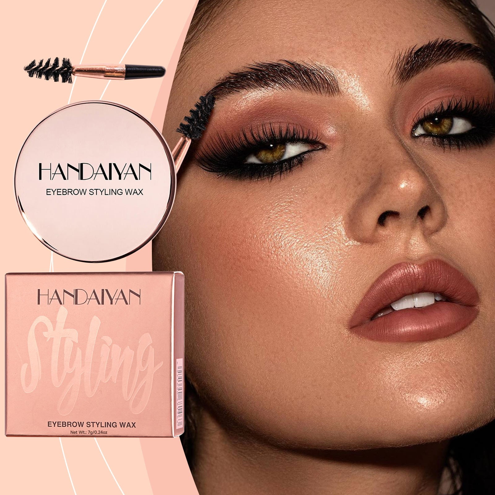 Clear Eyebrow Wax & Shaping Soap | Long-Lasting Waterproof Eyebrow Gel ...