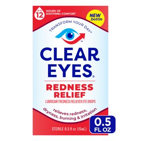 Droptics Extra Strength Redness Relief Eye Drops, Moisturizing Relief ...