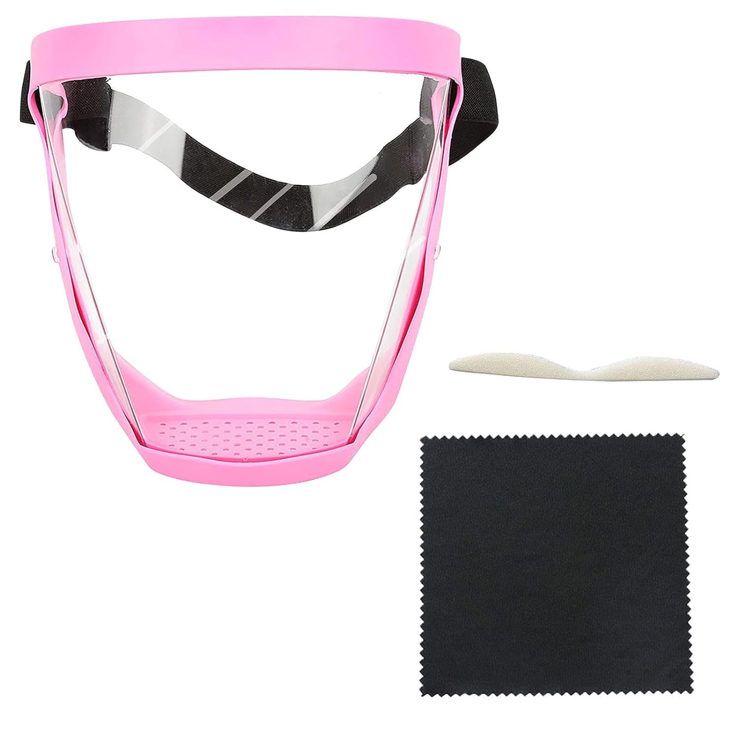 Clear Face Shield Mask for Adult, Transparent Anti Fog Super Protective ...