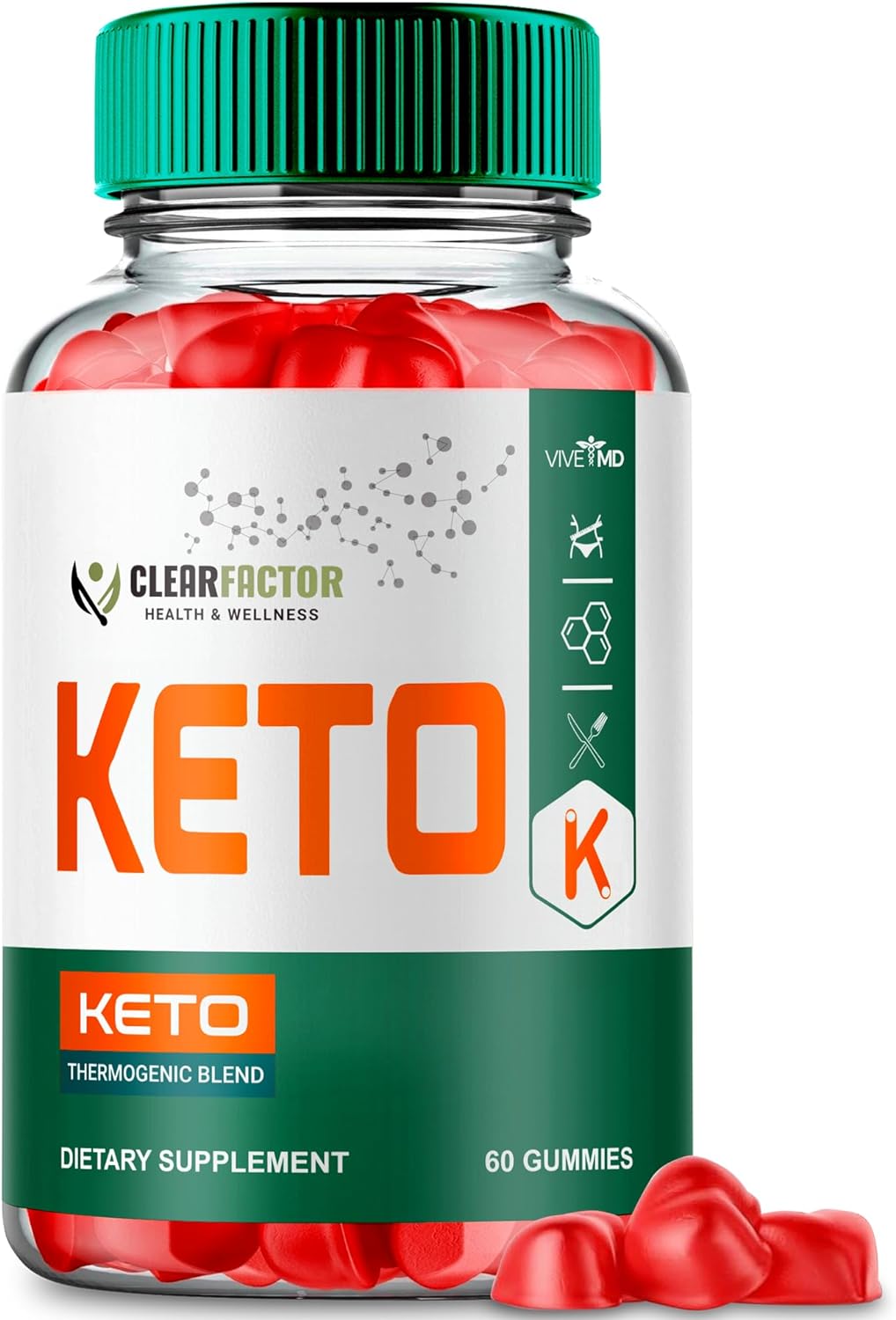 Clear Factor Keto Gummies, Clear Factor ACV Gummies Clear Factor ACV-Keto Gummies (60 Gummies ...