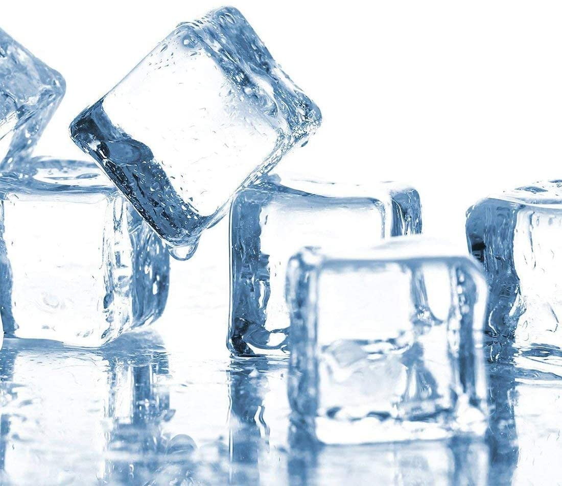 Clear Fake Acrylic Ice Cubes - 10 Pcs Square Shape, 1.2 Inch ...
