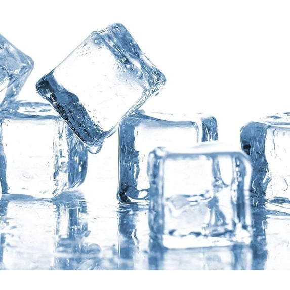 Clear Fake Acrylic Ice Cubes - 10 Pcs Square Shape, 1.2 Inch ...