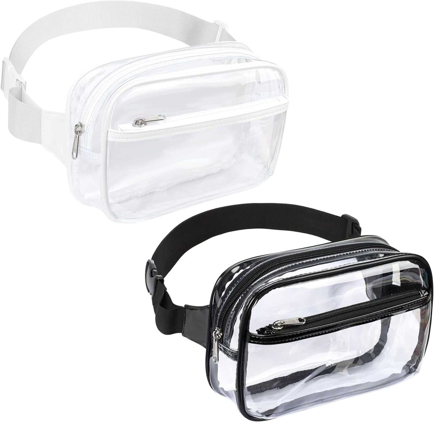 Clear Fanny Pack Stadium Approved - Clear Belt Bag for Women Men Plus ...