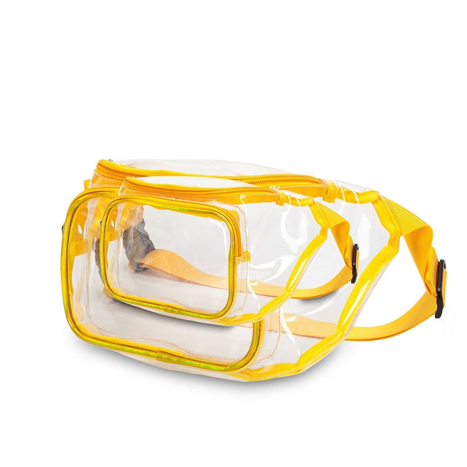 Clear Fanny Pack Waterproof Cute Waist Bag Stadium Approved Clear Purse Clear Fanny Pack ...