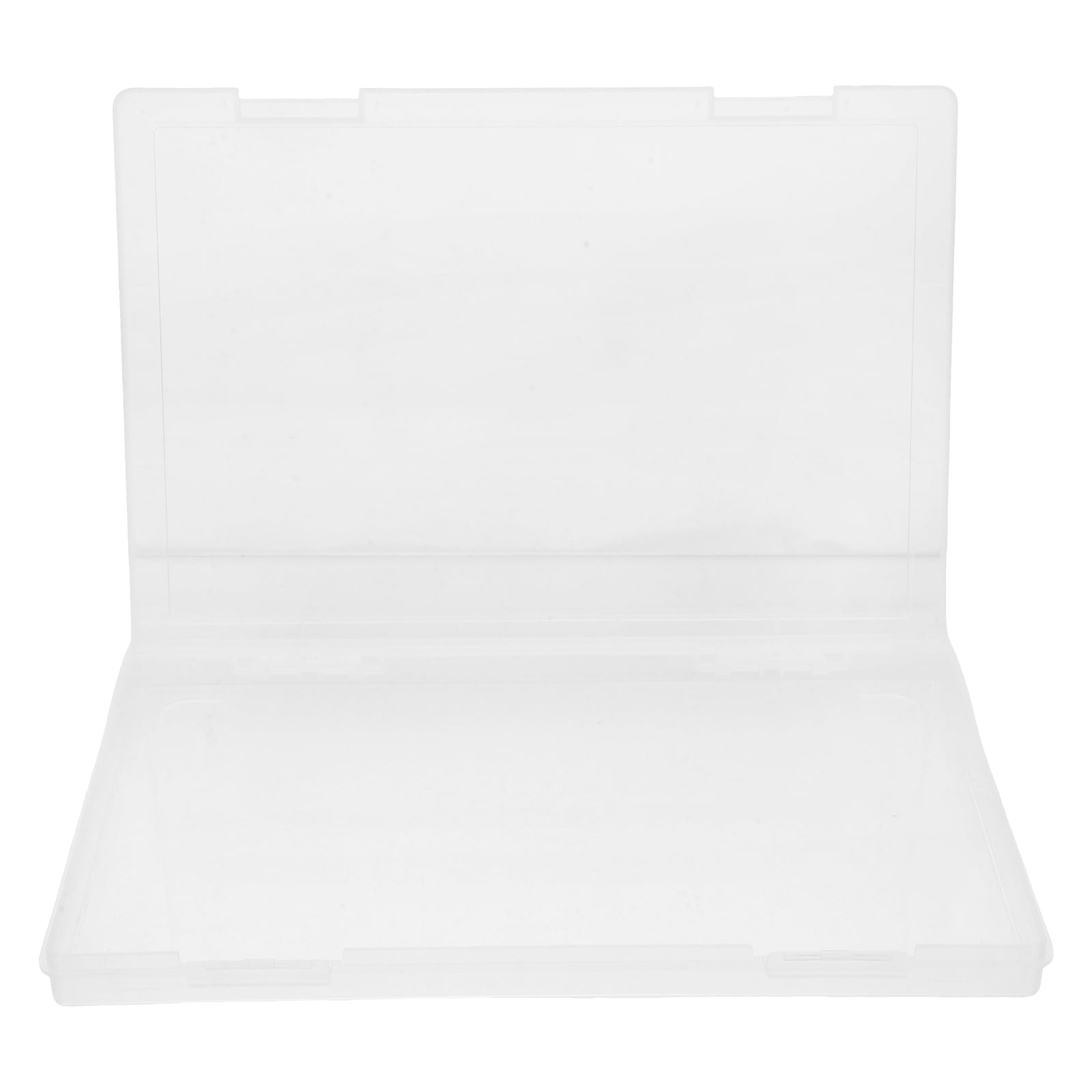 Clear File Box Document Plastic Storage Box Paper Plastic Case Board ...