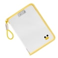 Clear File Folder Zippered Bag Water Resistant Document Organiser With ...