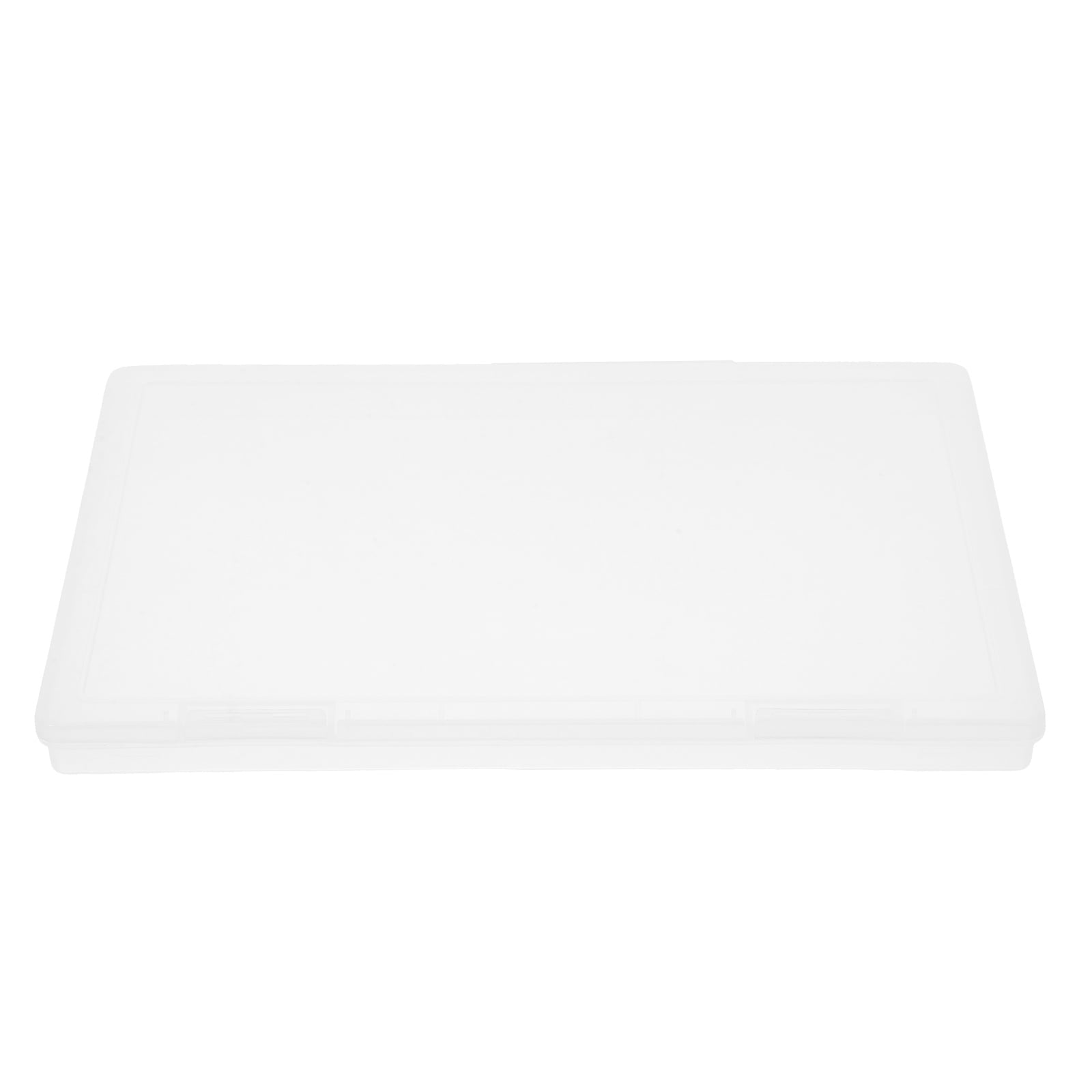 HEMOTON Transparent PP File Box for Office Use with Design and ...