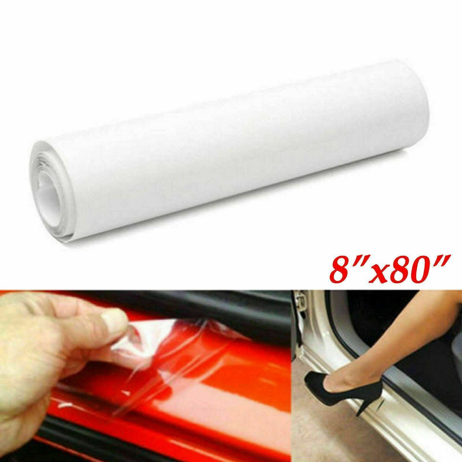 Clear Film Headlight Bumper Hood Door Sill Edge Paint Protection Vinyl ...