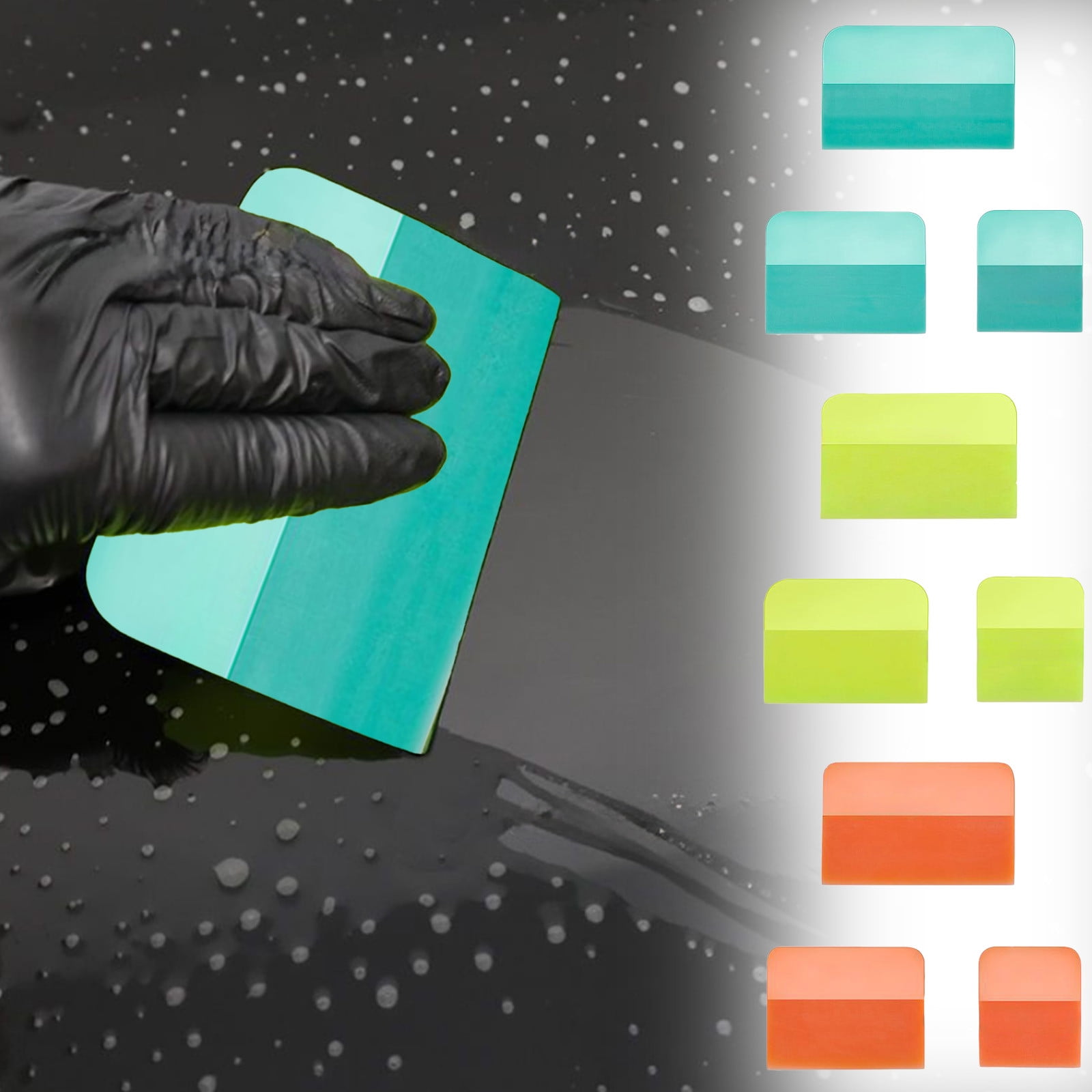 Clear Film Scraper, Boundary Edge Tool, Precision Cutting Edge + Strong ...