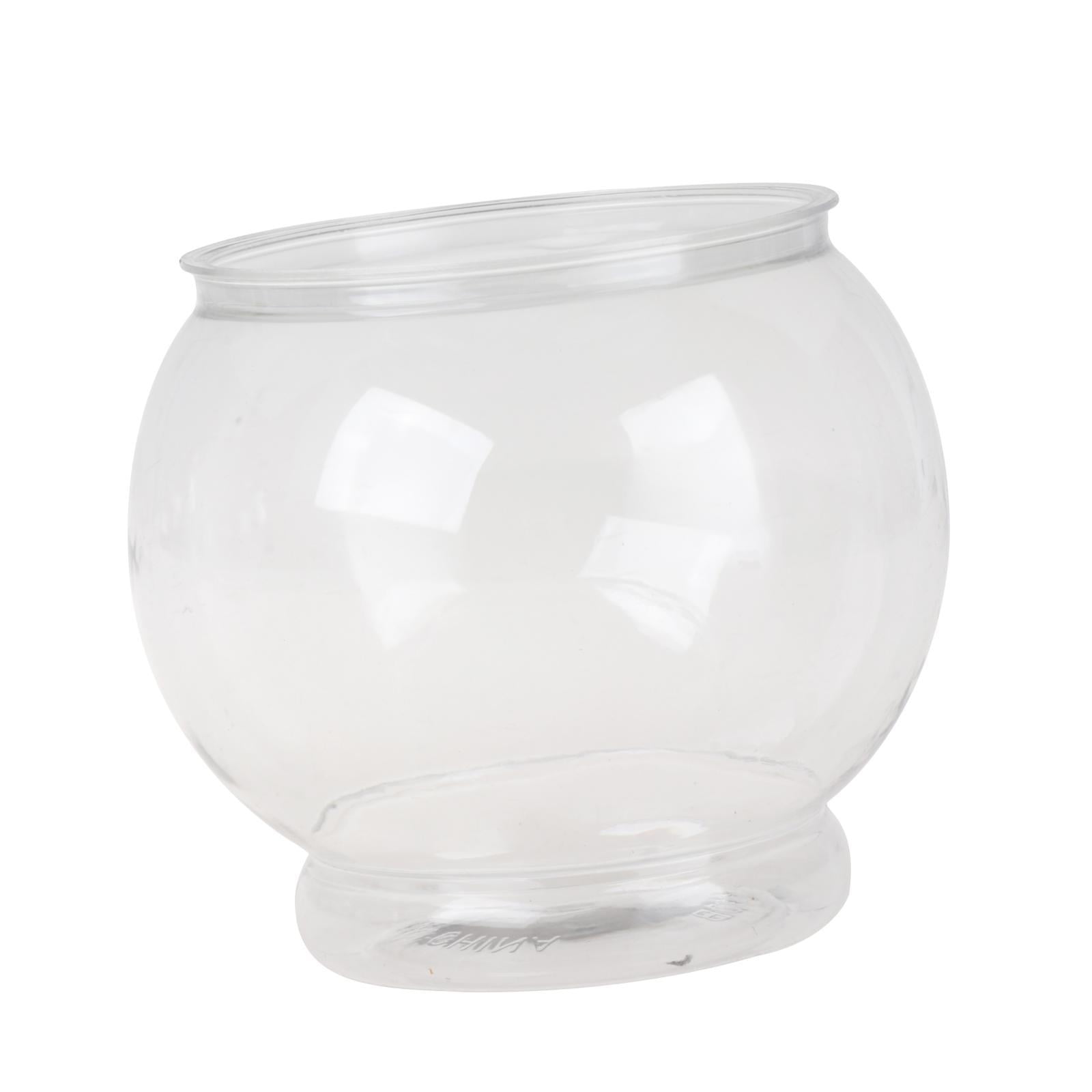 Clear Fish Bowl Aquarium Decorative Fish Pot Tree Ornament Desktop ...