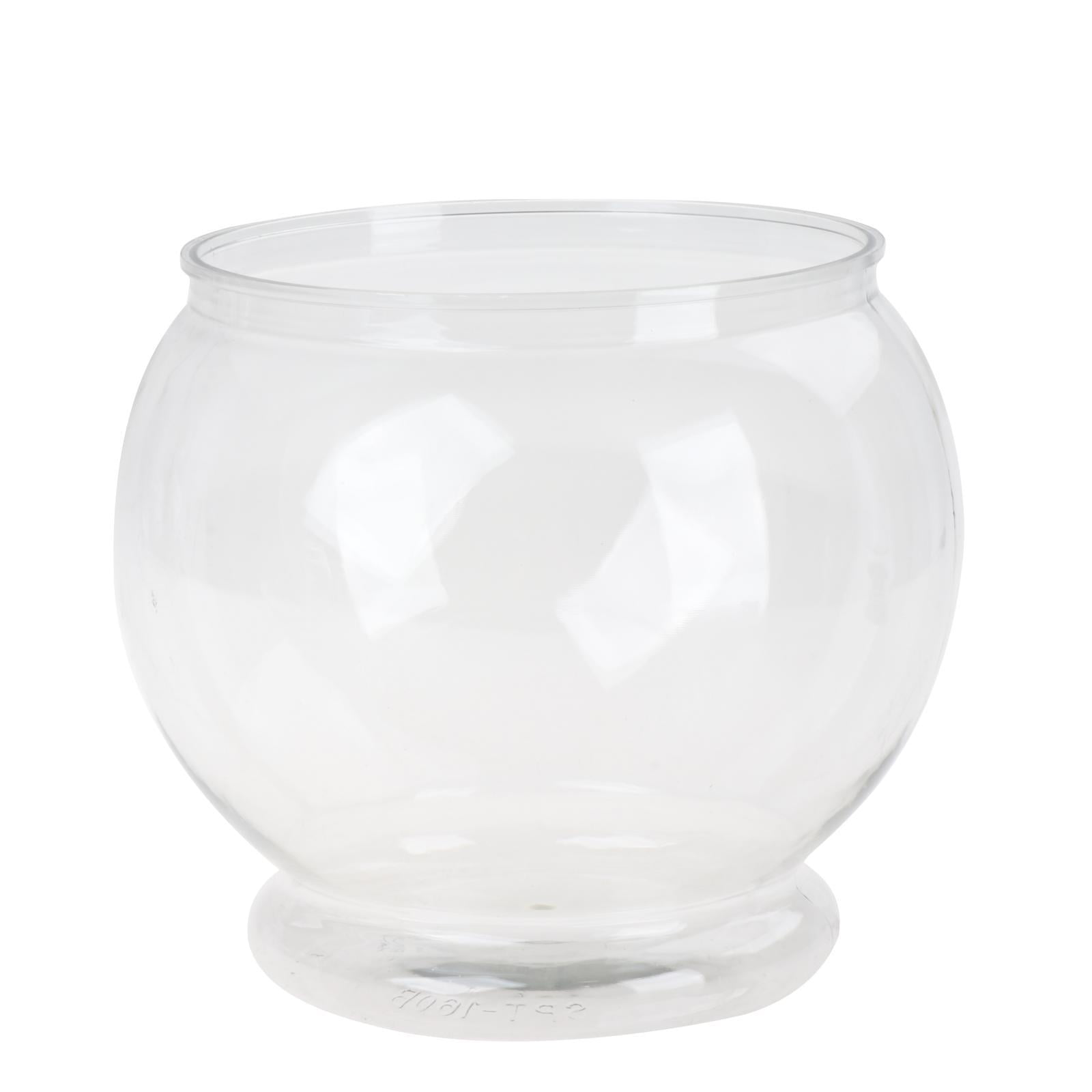 Clear Fish Bowl Aquarium Decorative Fish Pot Tree Ornament Desktop ...