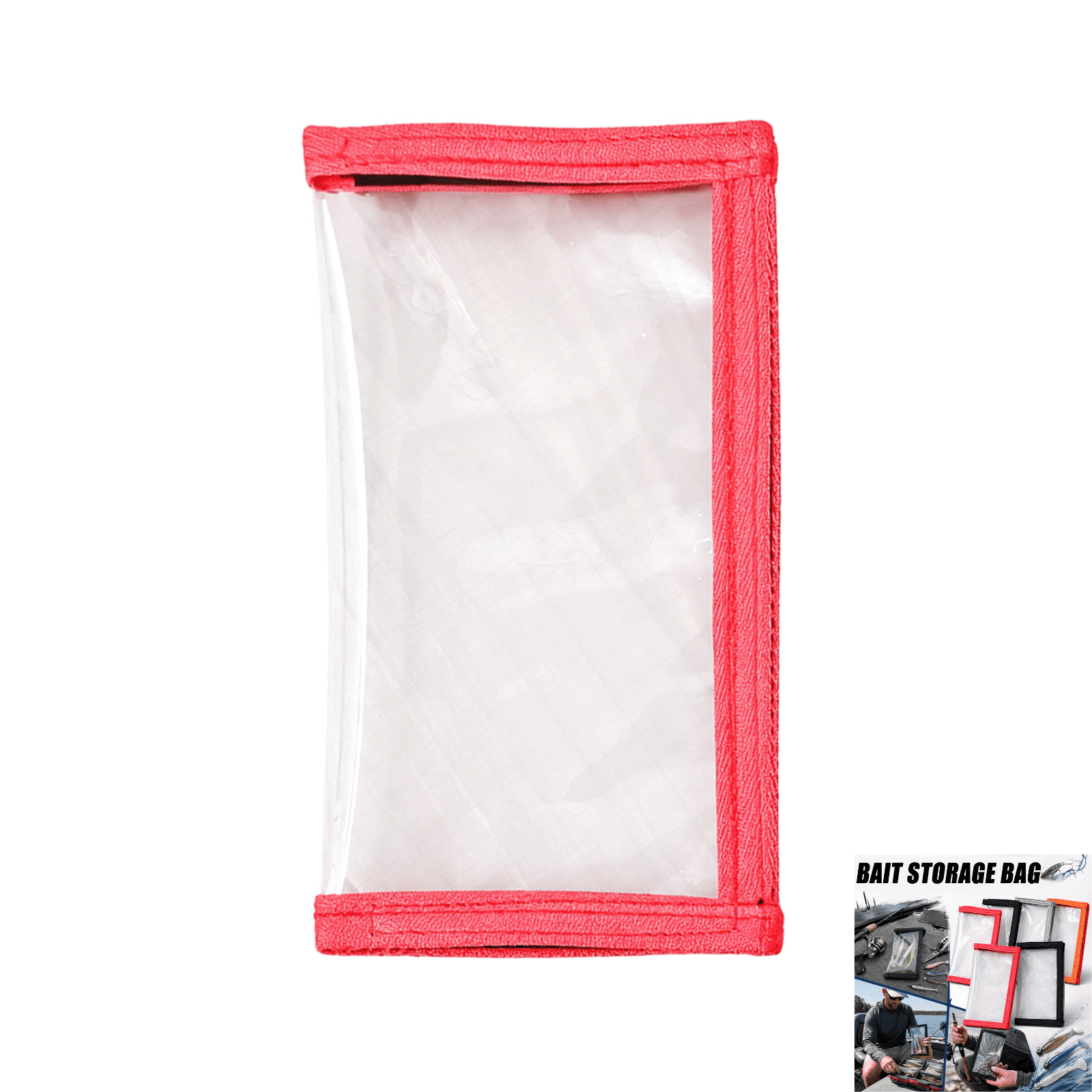 Clear Fishing Lure Wraps 1 Pack, PVC Transparent Soft Plastic Bait ...
