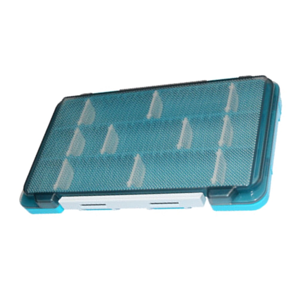 Clear Fishing Lures Storage Box with Adjustable Dividers Tackles ...