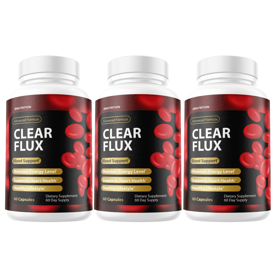 Clear Flux Pills, ClearFlux Blood Cleanse, Blood Support Formula - 3 ...