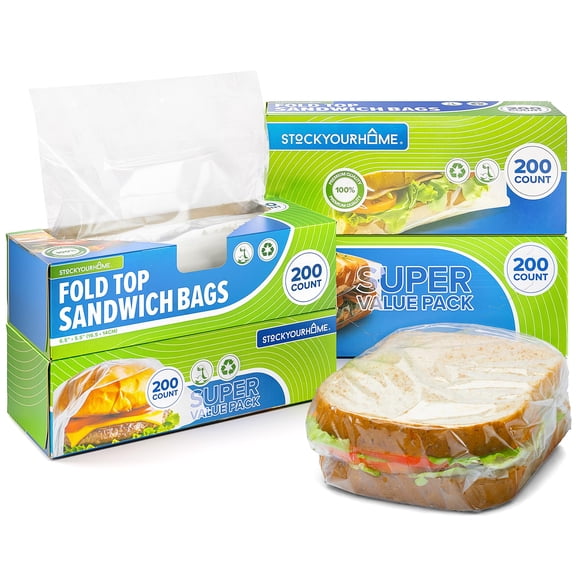 Shop Durable Sandwich Bags and Food Storage Solutions at Walmart