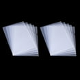 Clear Folders Plastic Project Pockets,Clear Document Folders 12.2" x 8. ...