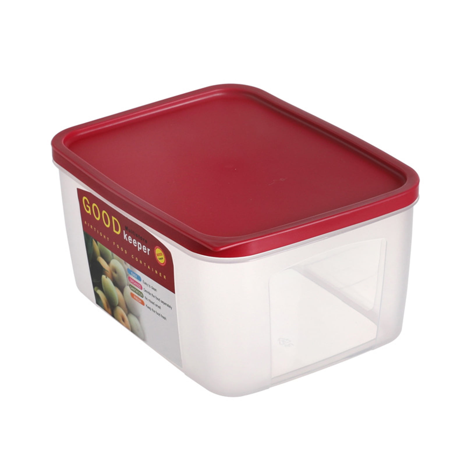 Clear Food Container with Lid (36/60/91oz) - Microwaveable, Food Grade ...