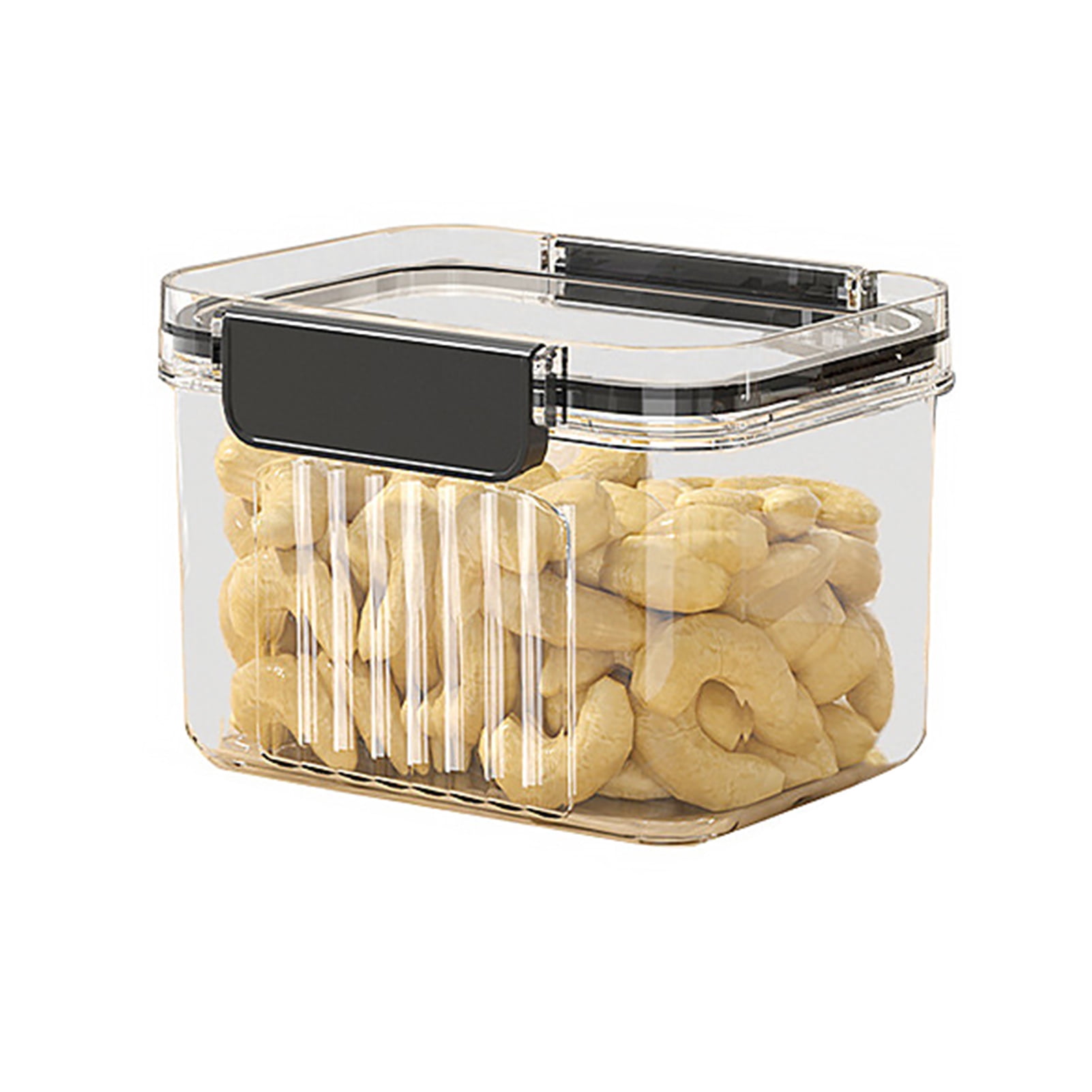Clear Food Storage Jar Dry Goods Nuts Snacks Airtight Sealing Storage ...