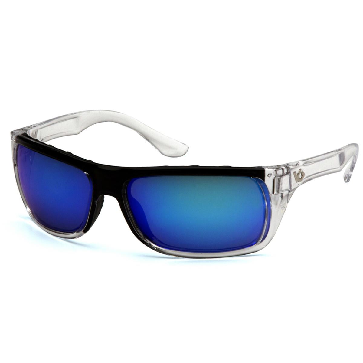 Clear Frame/Ice Blue Mirror Lens - Walmart.com