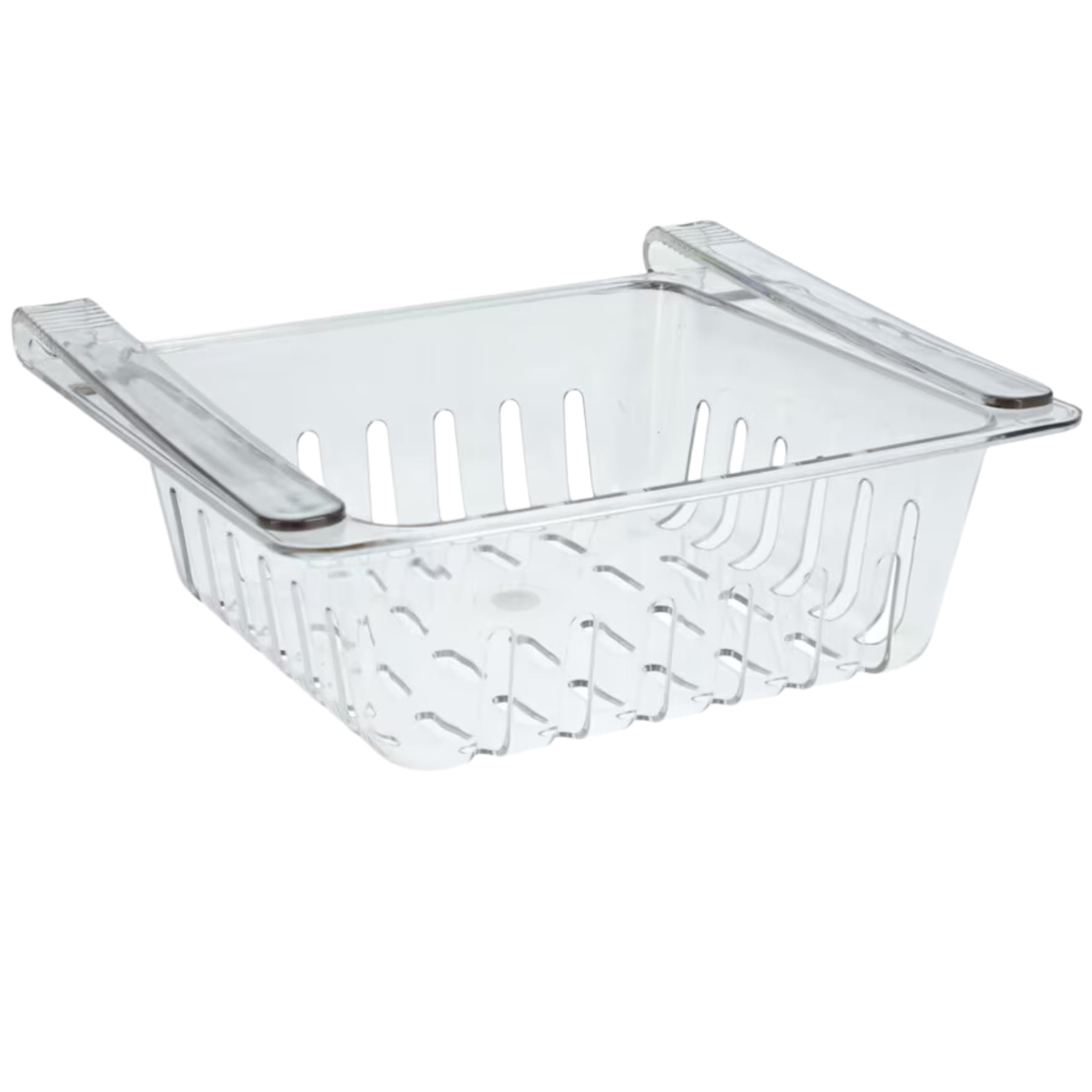 Clear Fridge Shelf Clip On Basket for Home Kitchen Hanging Organizer ...
