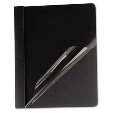 C-Line Report Covers with Binding Bars, Economy Vinyl, Clear, 8 1/2 x ...