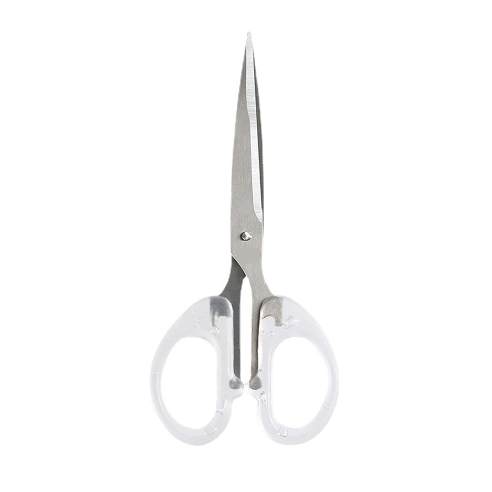 Clear Frosted Handle Scissors, Comfortable Grip, Portable Paper Fabric ...